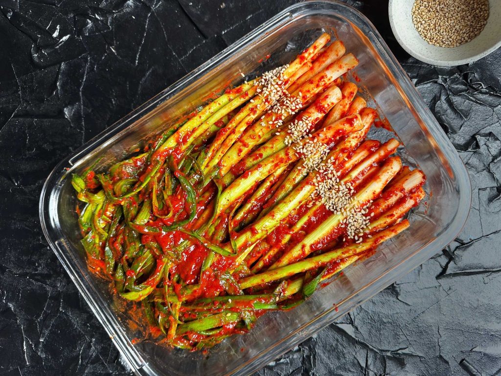 Green Onion Kimchi (Pa Kimchi) Made the Easy Way • Birali's Kitchen ...